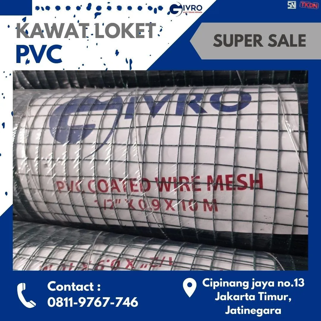 Kawat Loket PVC untuk Proyek Anda | Blog | PT Givro Multi Teknik Perkasa